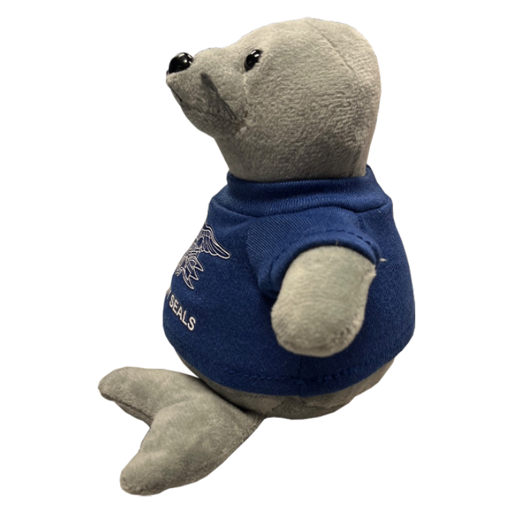 Mini Me Gray Plush Seal with Navy SEAL T-shirt – UDT-SEAL Store