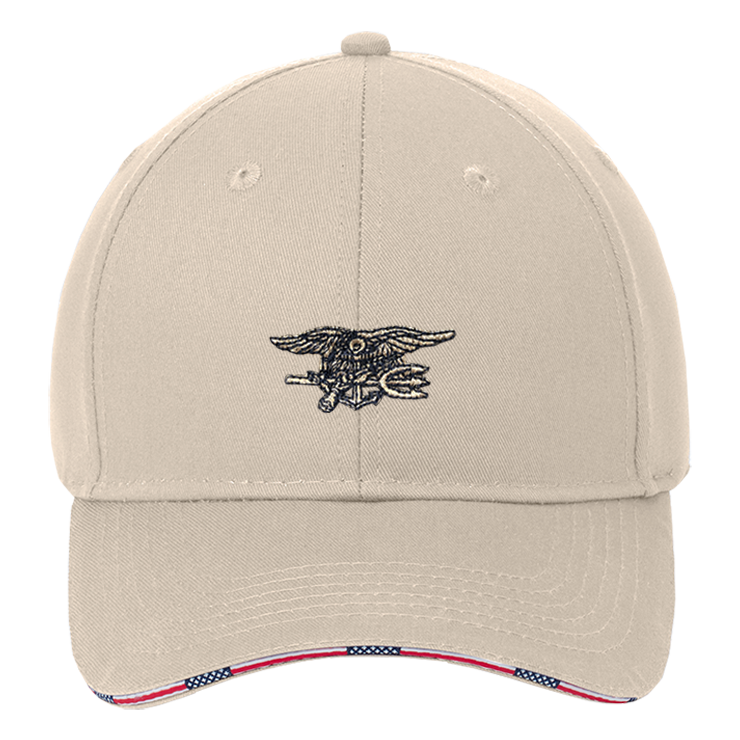 Trident Americana Flag Long Live the Brotherhood Cap – UDT-SEAL Store