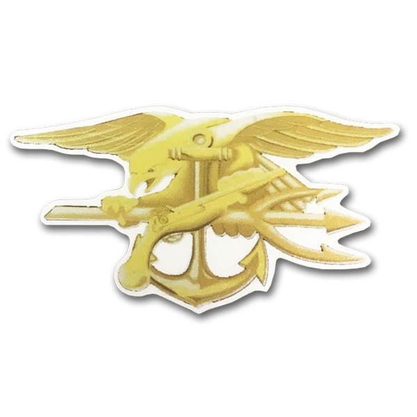 Trident Perfect Cut Decal – UDT-SEAL Store