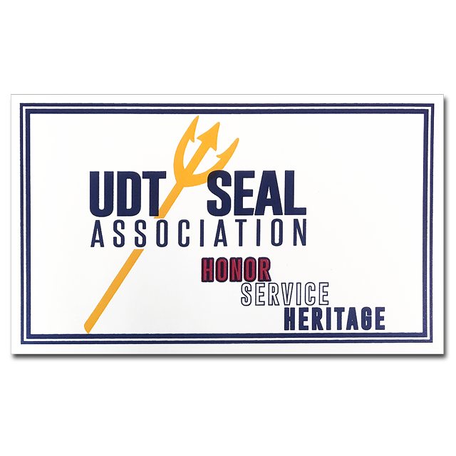 UDT SEAL Association Decal – UDT-SEAL Store