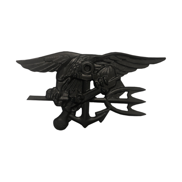 Navy Seal Trident Black And White