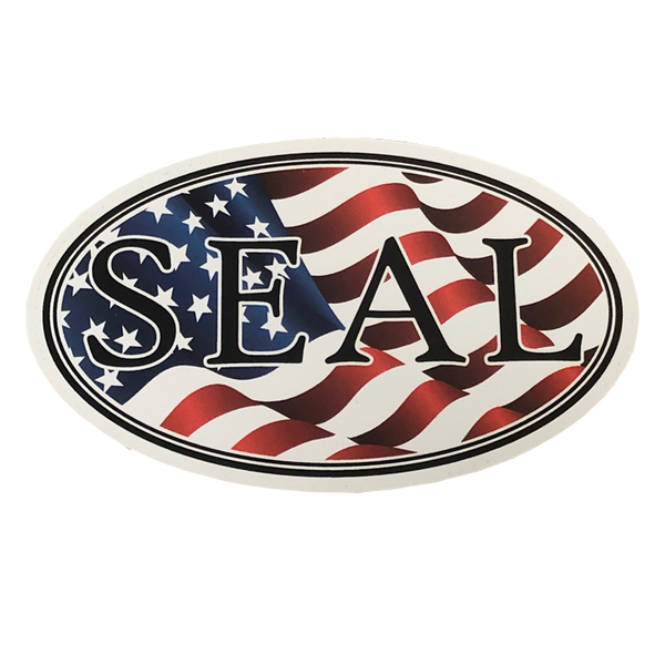 SEAL Oval Patriotic Decal – UDT-SEAL Store