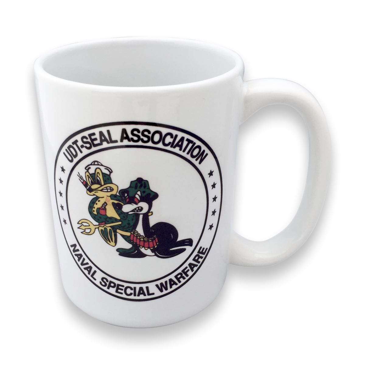 UDT-SEAL Association White Coffee Mug – UDT-SEAL Store