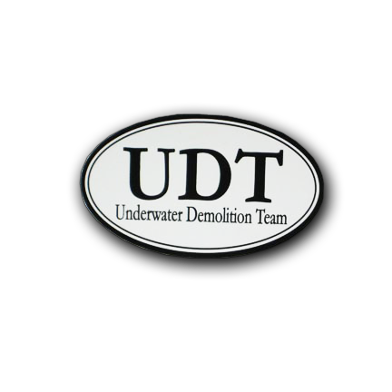 Oval UDT Decal – UDT-SEAL Store